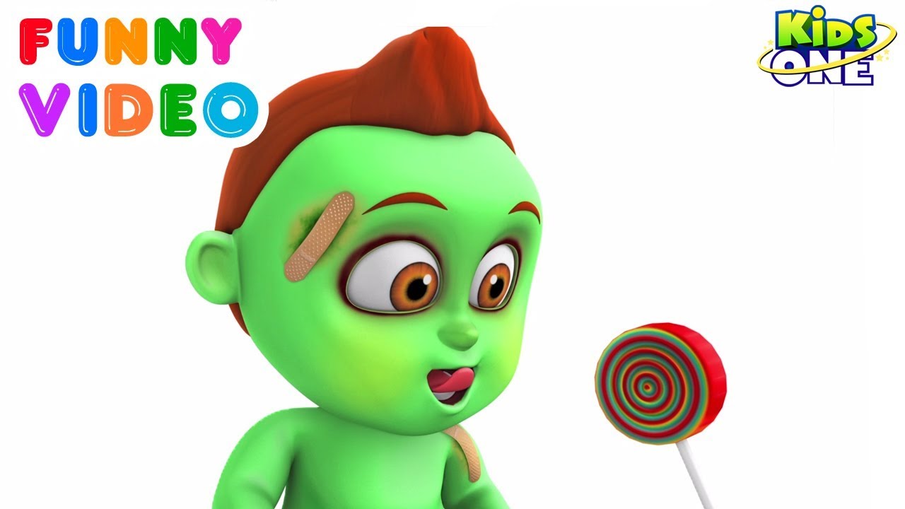 Greeny Kiddo Having Fun with Cycle | Kidsone| Funny videos for kids ...