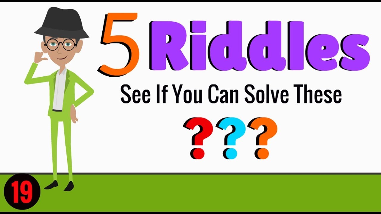 5 Easy Riddles That May Leave You Scratching Your Head - YouTube