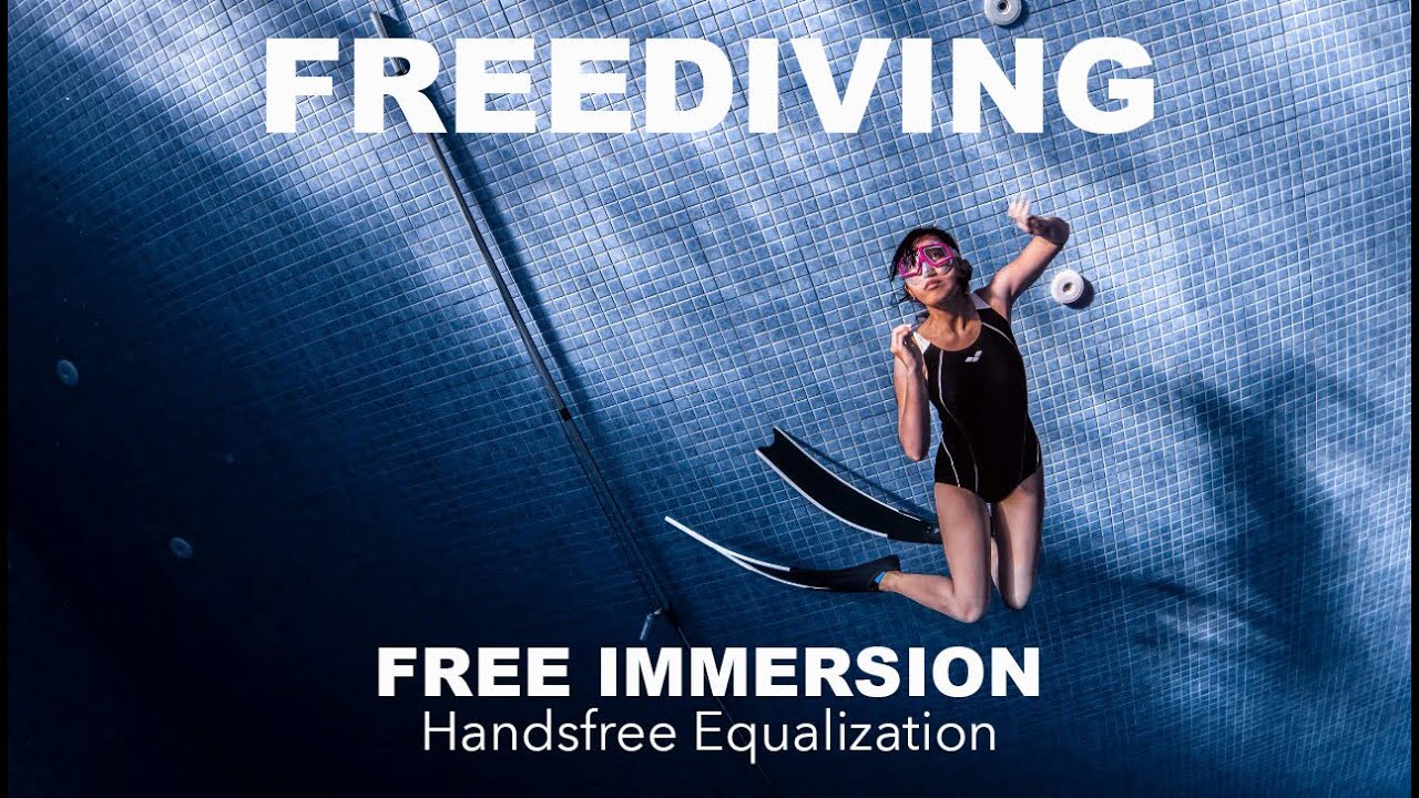Free Immersion | Handsfree Equalization (BTV) to 16 m | Freediving ...