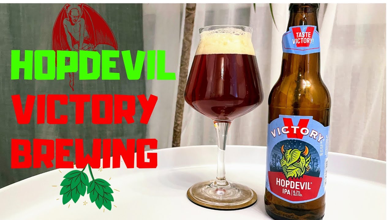 #20: HOPDEVIL - IPA - 6.7 %. Victory Brewing (USA) - YouTube