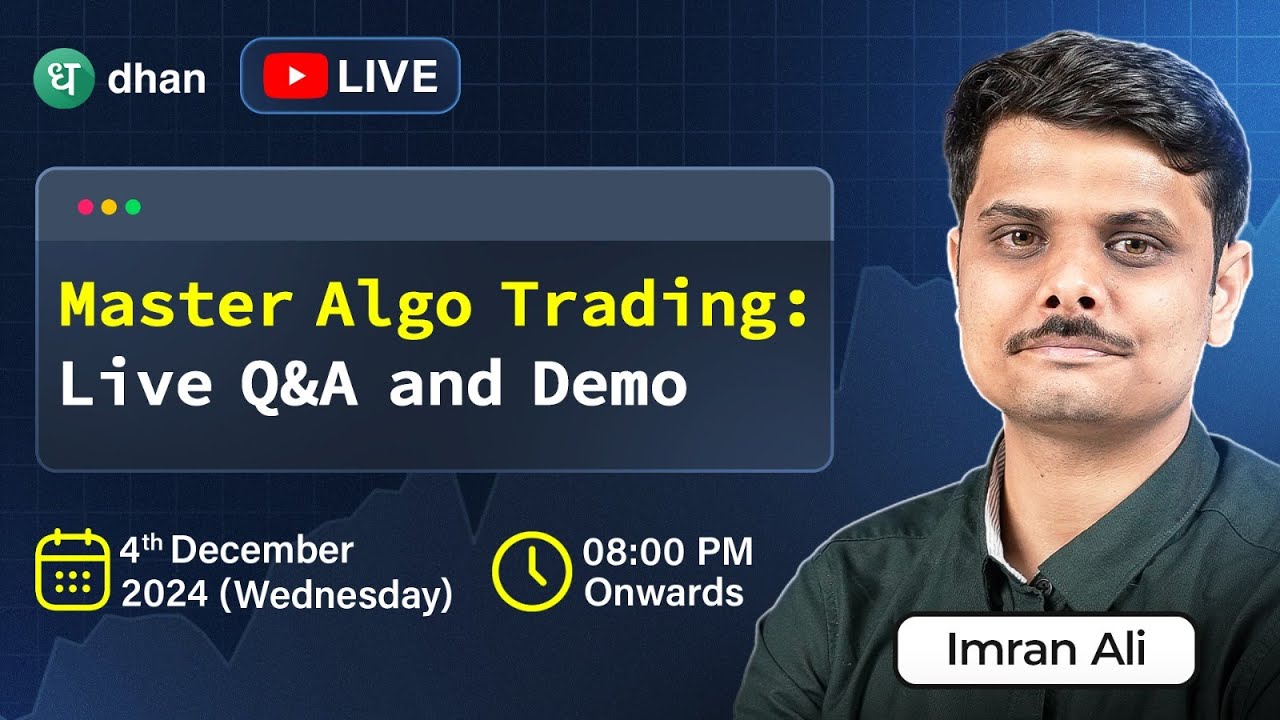 Master Algo Trading: Live Q&A with Demo - YouTube
