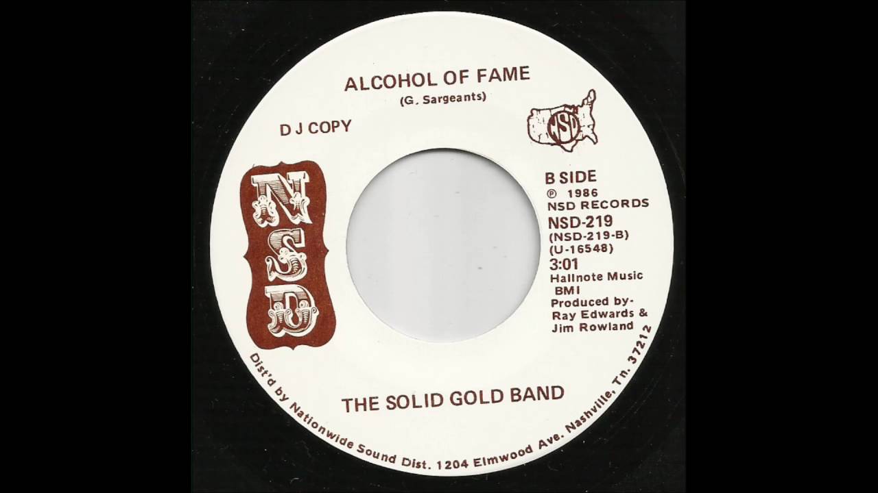 The Solid Gold Band - Alcohol Of Fame - YouTube