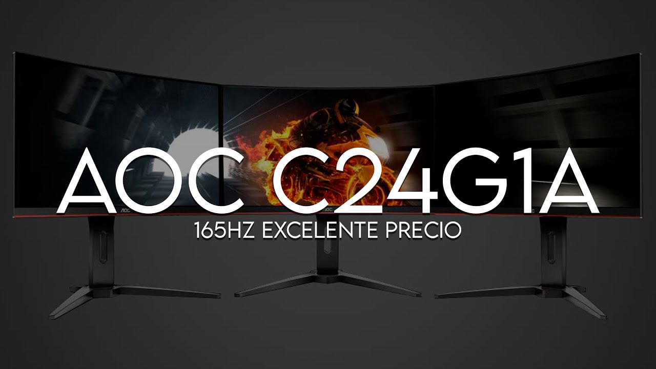 Review Monitor Gamer AOC 165 HZ C24G1A + Guía para escoger tu monitor ...