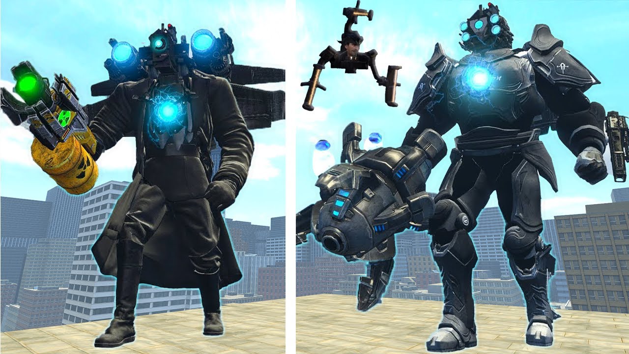 EVOLUTION OF NEW FUTURE UPGRADED TITAN CAMERAMAN - YouTube