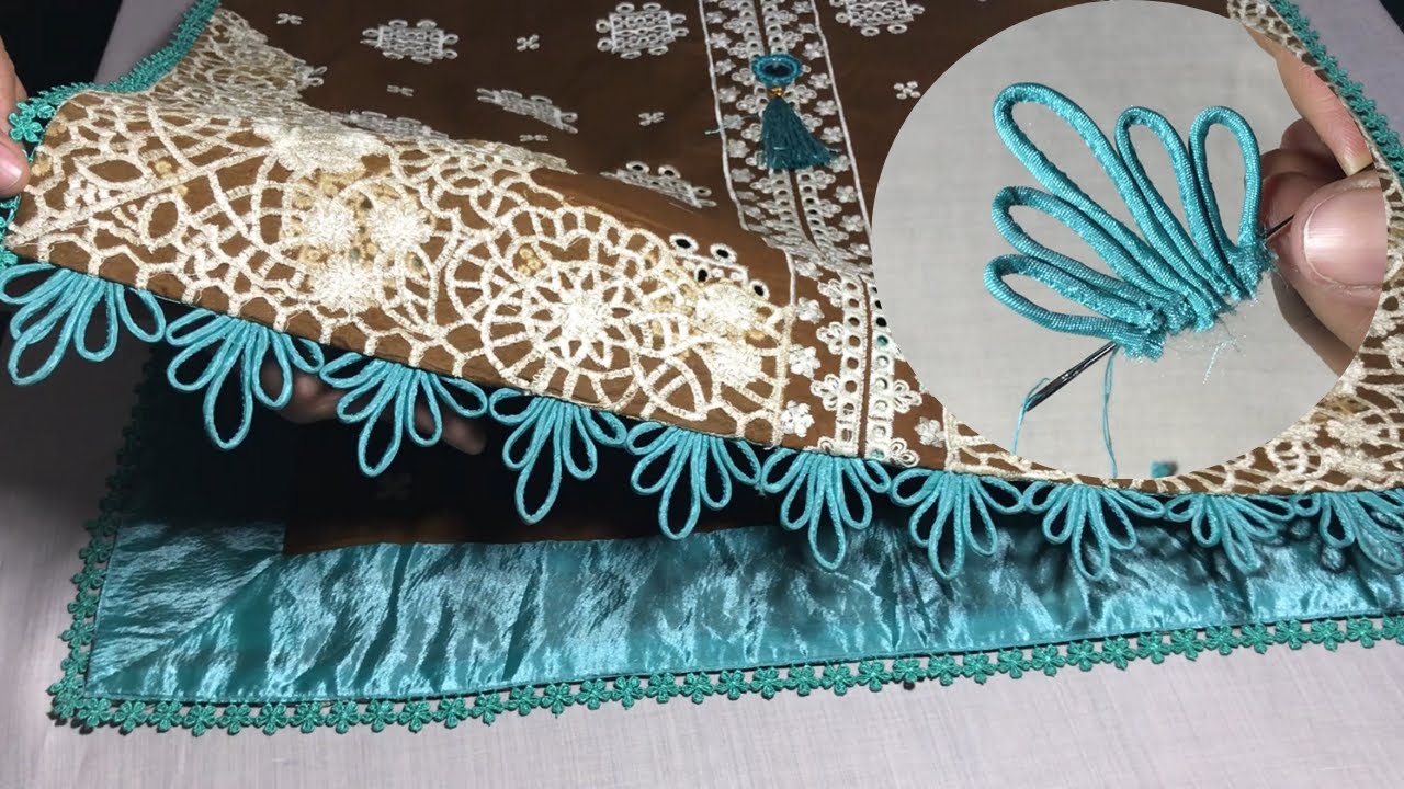 Loops Daman And Bazu Design 2024 | Loops on Daman | Dori Daman And Bazu ...