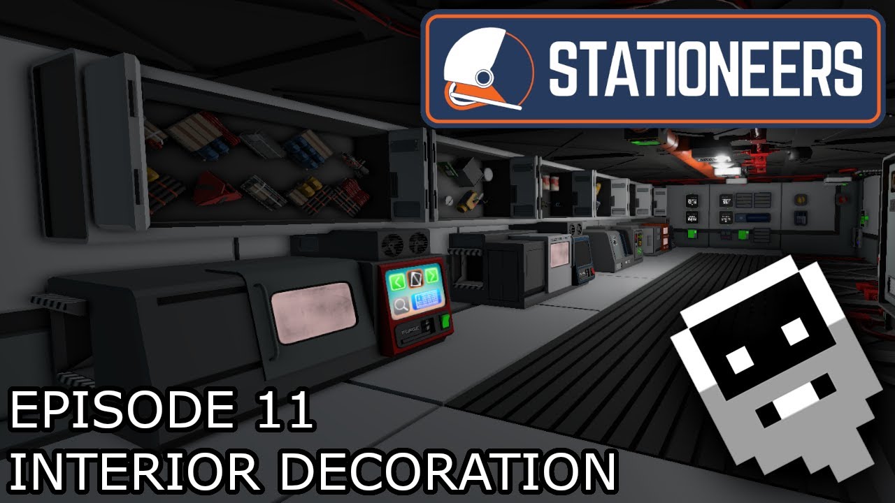 Interior Decoration - Episode 11 ║ Stationeers - YouTube