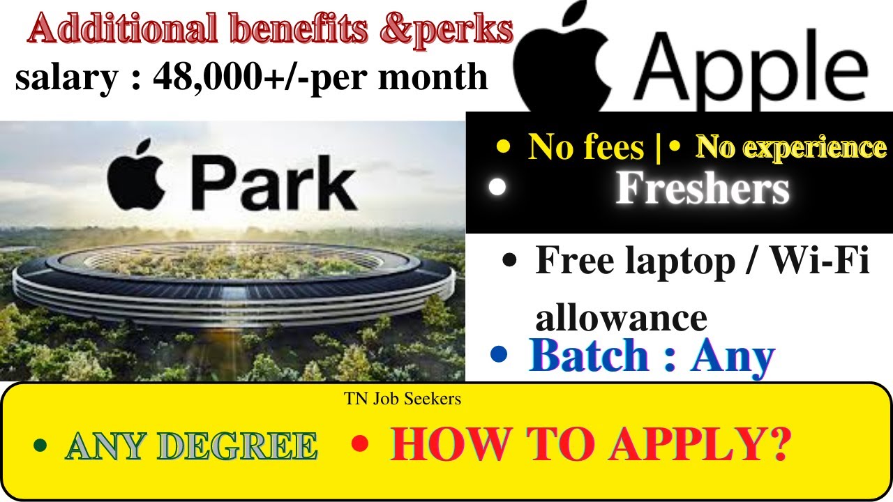 💥HOW TO APPLY APPLE?🤩ANY DEGREE🔥JOB🤩STEP BY STEP2023|Apply soonBulk ...