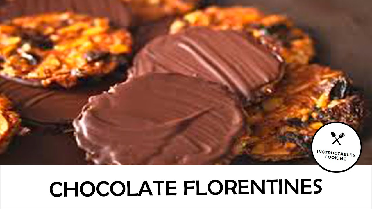 Easy Chocolate Florentines Recipe - YouTube