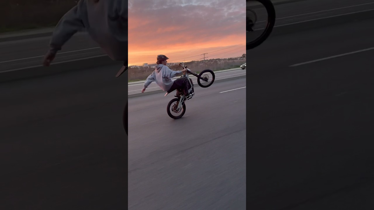 surron sunset🏝️🌆 #surron #surronx - YouTube