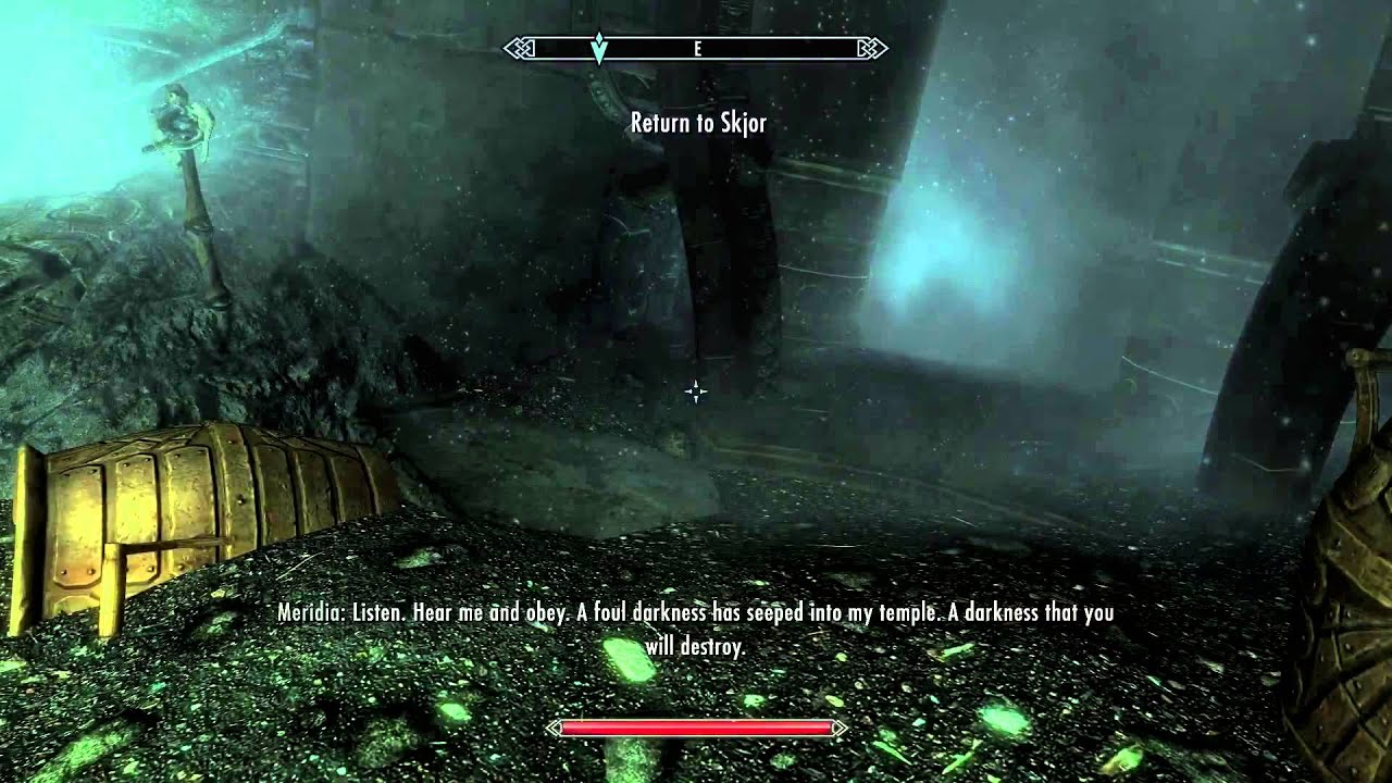 Where to find Meridia's Beacon - Skyrim - YouTube
