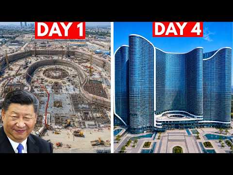 China Stacks 150 Apartments In 96 Hours — Breaks World's Record Construction Speed