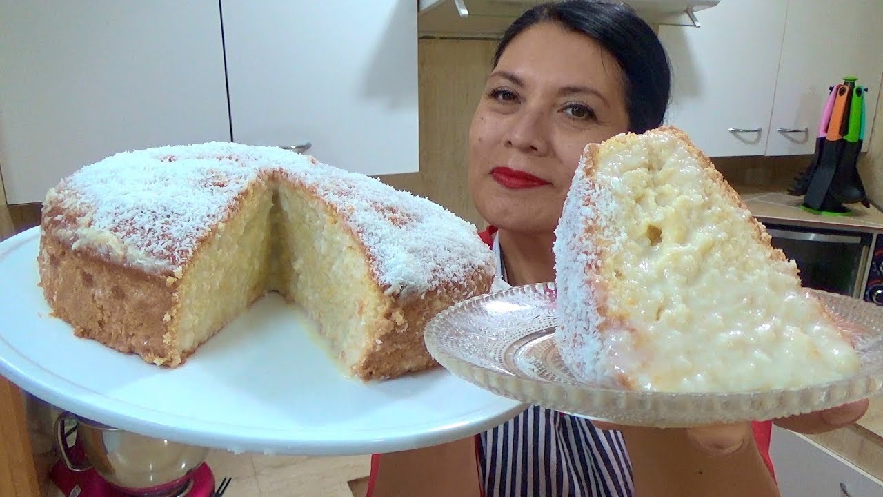 QUEQUE DE COCO Y LECHE CONDENSADA / Silvana Cocina - YouTube