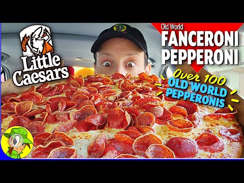 Little Caesars® 🍕 OLD WORLD FANCERONI PEPPERONI™ PIZZA Review 🌎 🐖 ...