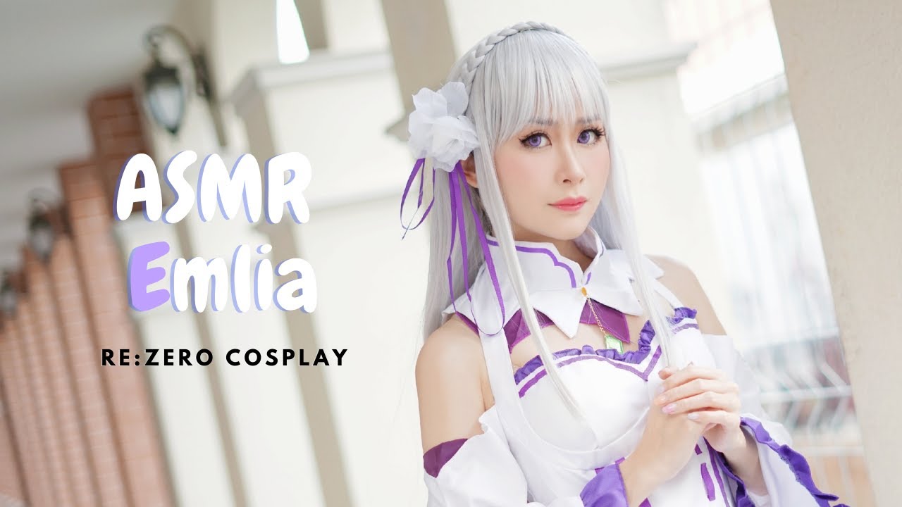 ASMR MAKO | Cosplay Emilia Re:Zero💙12/09/2020 - YouTube