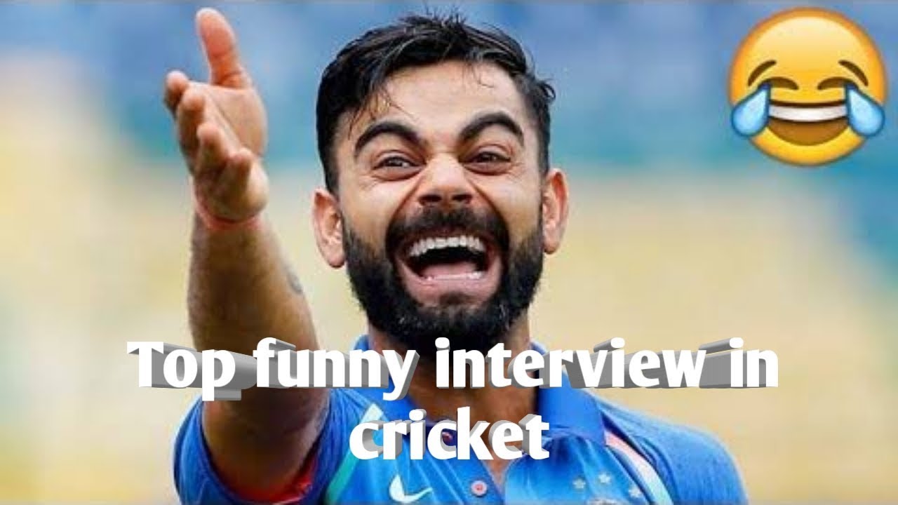 Top Funny interview in cricket - YouTube