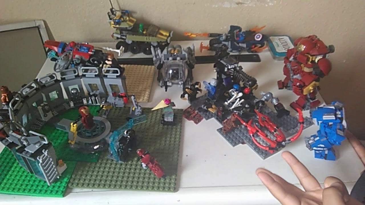 Lego marvel set up part 2!! - YouTube
