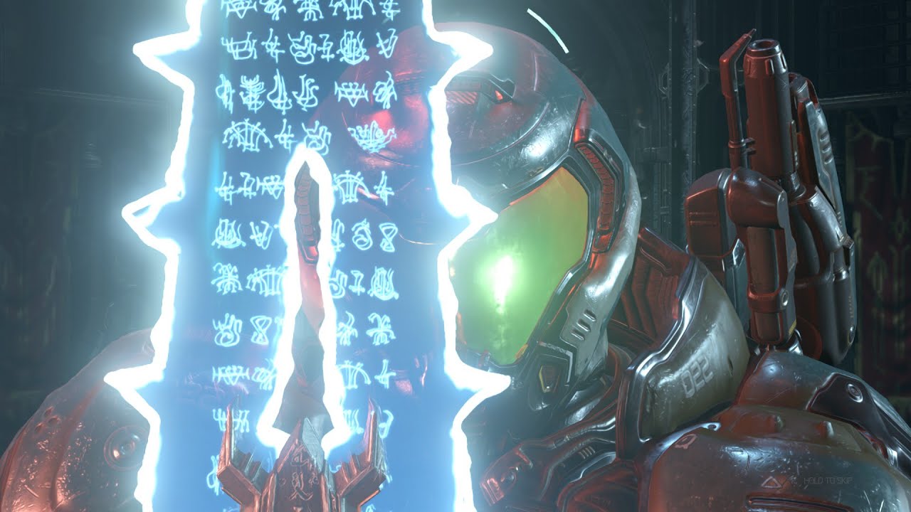 Doom Eternal: Blue Crucible and Concept Art Praetor Suit - YouTube