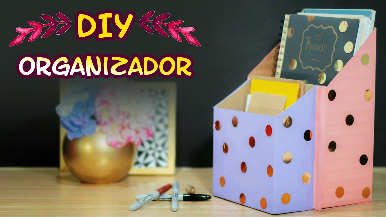 Organizador de papeles o lo que quieras - YouTube