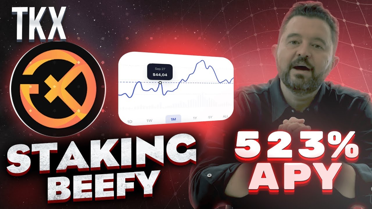 Staking TKX: How To Stake $TKX in November 2025 with 523% APY — [Step ...