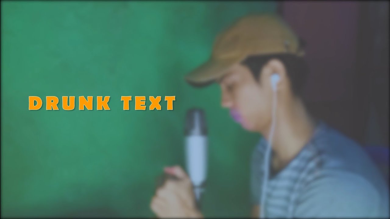 Drunk Text - Henry Moodie (COVER BY AKMAL) - YouTube