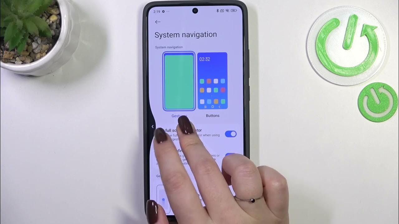 How to Enable Gesture Navigation Bar on REDMI Turbo 4? - YouTube