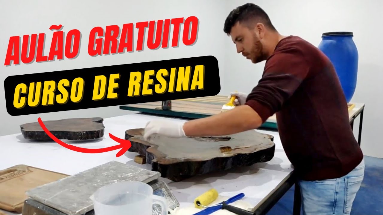 Curso de Resina Gratuito: Aula Grátis de Resina Époxi - YouTube