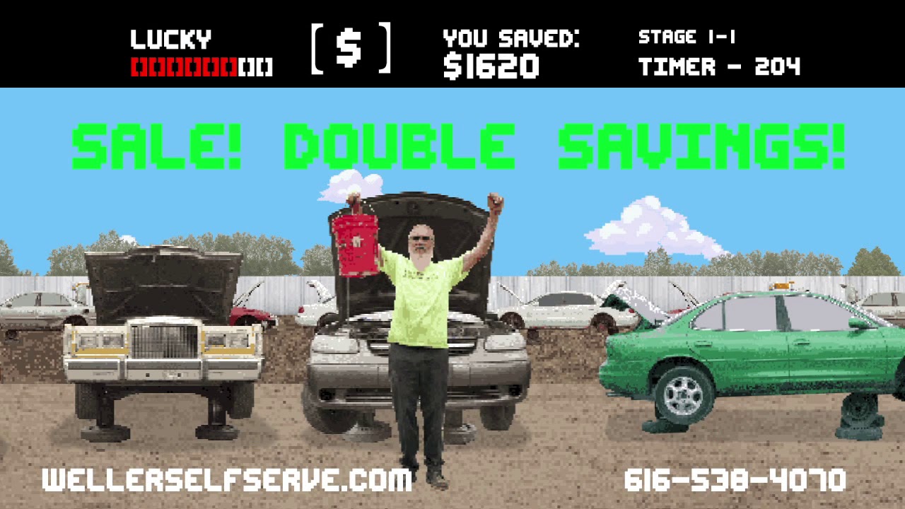 Weller Auto Parts - 8-bit Weller Commercial - YouTube