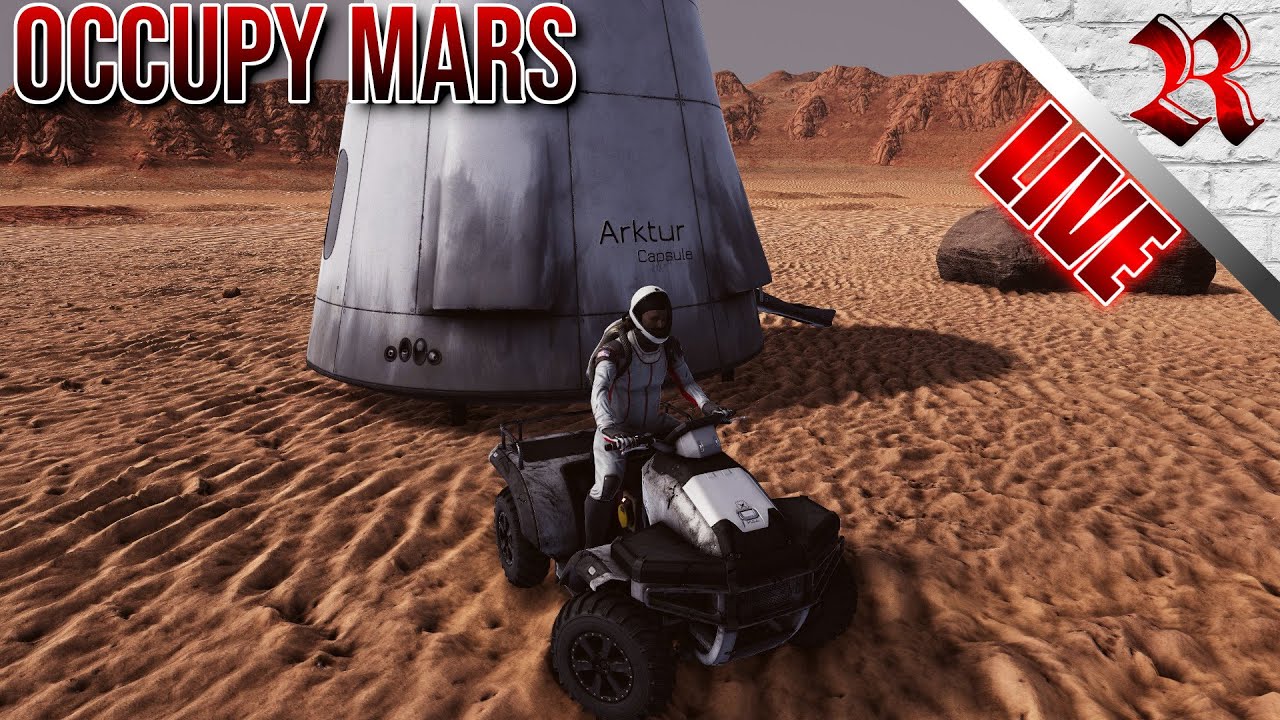 Occupy Mars | Continuing Our Base Building and Exploring! - YouTube