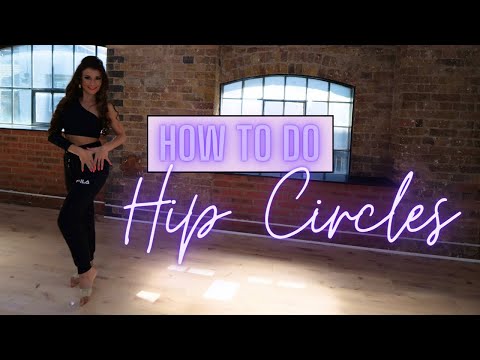 How to do Belly Dance Hip Circles and Full Circles | Belly Dance Tutorials with Katie Alyce