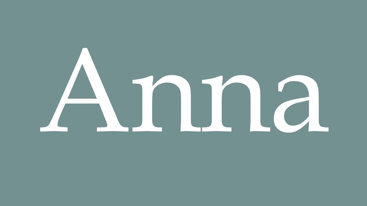 How To Pronounce Anna Correctly In French YouTube how-to-pronounce-anna-correctly-in-french-youtube