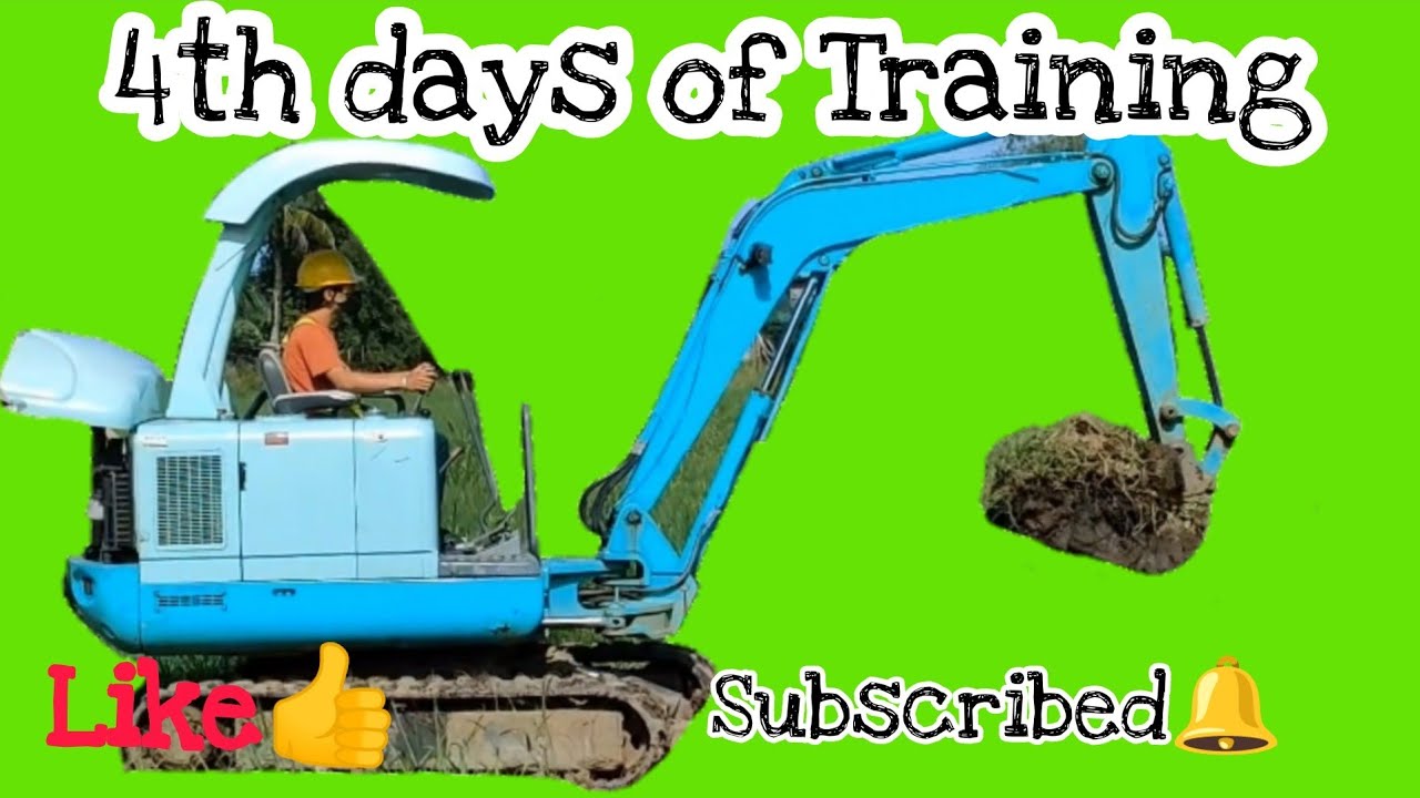 how to operate the backhoe how to operate a small backhoe - YouTube