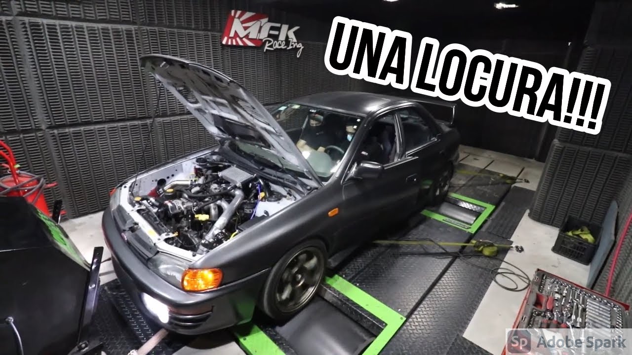 Subaru Impreza EJ18 STOCK 190HP - YouTube