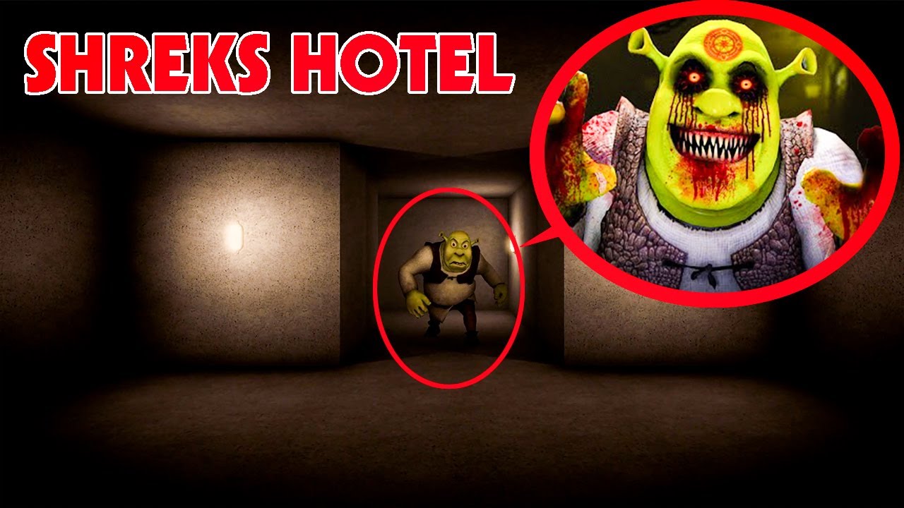 DONT SLEEP OVERNIGHT AT SHREKS HOTEL OR SHREK.EXE WILL LOCK YOU IN THE ...