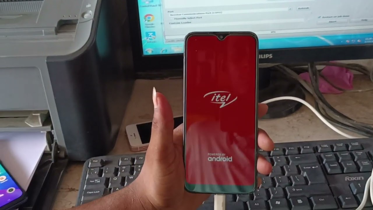 itel Vision1 P36 Play Frp unlock by umt - YouTube