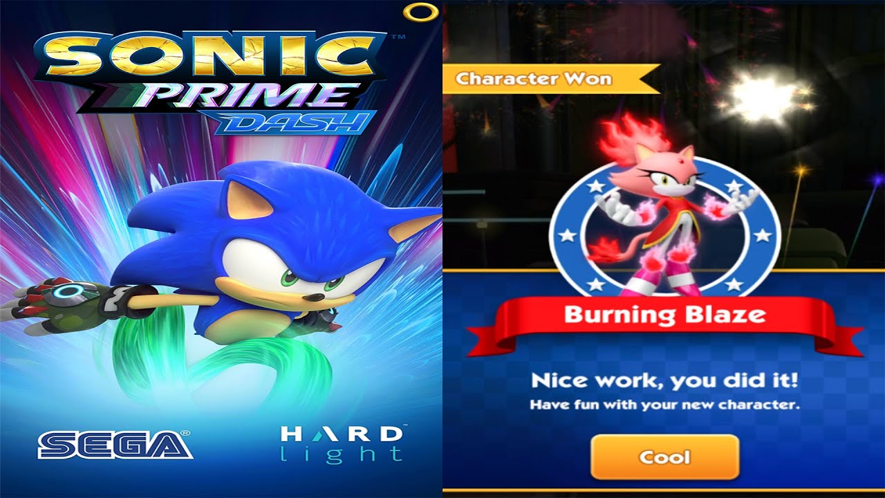 Sonic Dash Prime - Burning Blaze New Character Unlocked vs Dr Babble Boss (android,ios) Gameplay ...
