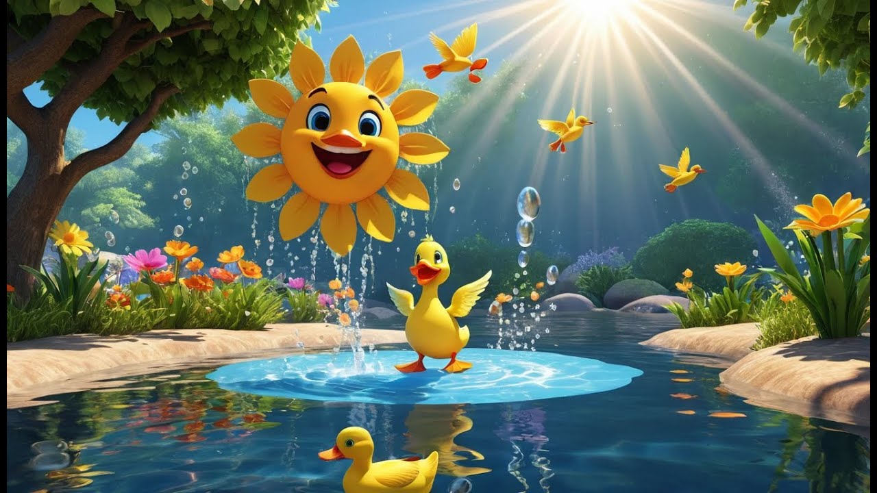 Quacky Ducks and Swishy Fish | Fun Animal Song for Kids | Playful ...