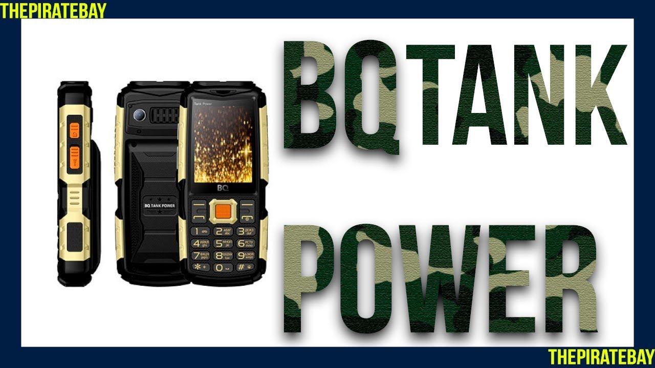 Сотовый телефон BQ-2430 Tank Power (Отзывы в ПлеерРу) - YouTube