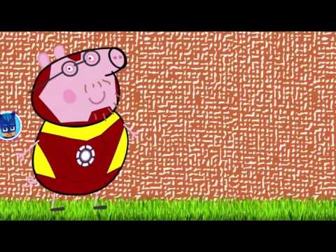 #Peppa Pig #Iron Man #Finger Family Nursery Rhymes Song for Kids 1 ...