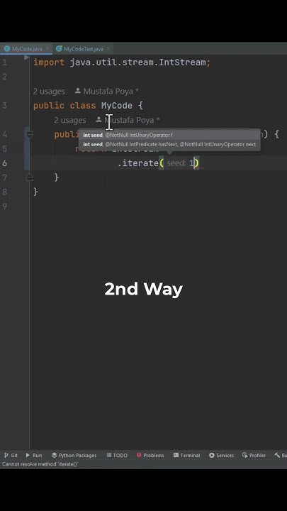 Learn How To Generate A Sequence Of Numbers Using Intstream In Java Shorts Youtube