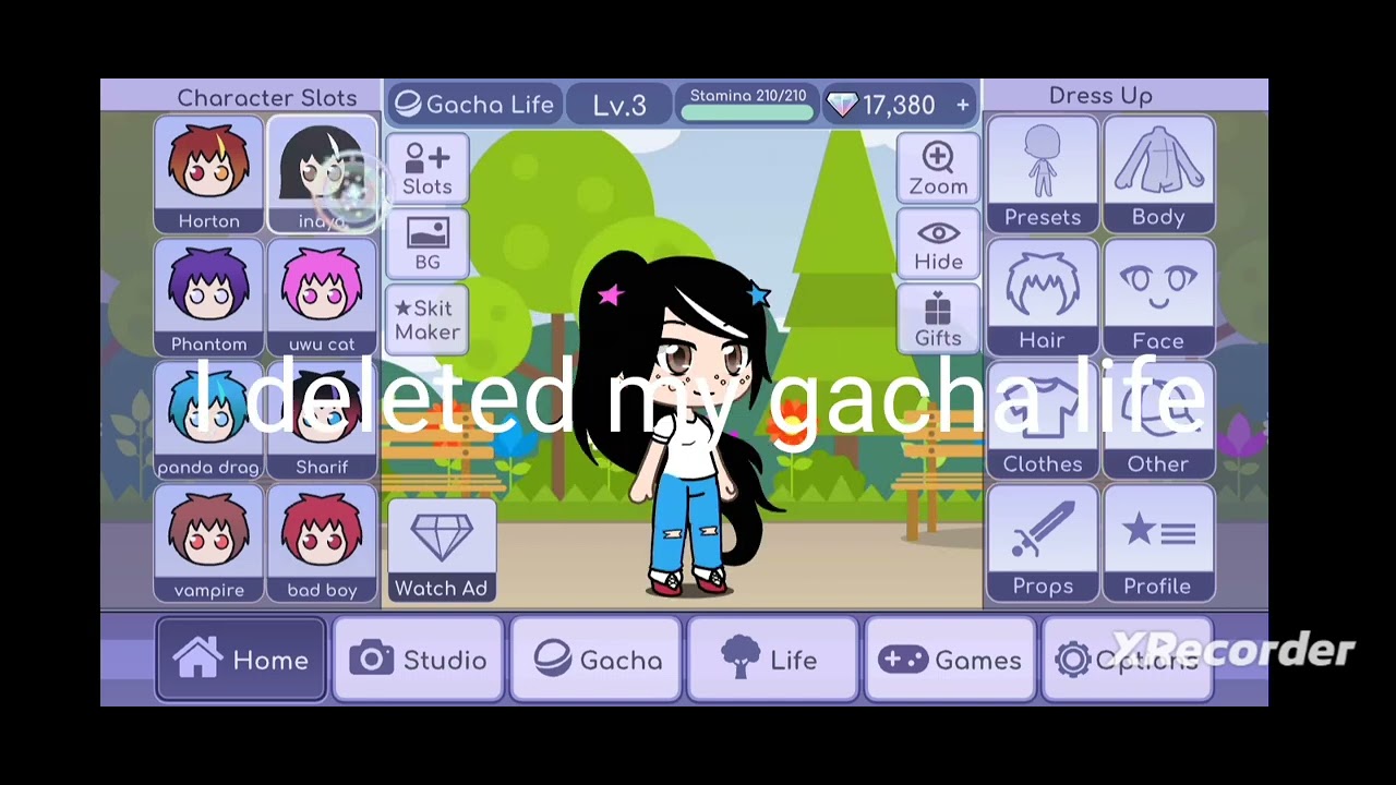 good bye gacha life ocs welcome new gacha game - YouTube