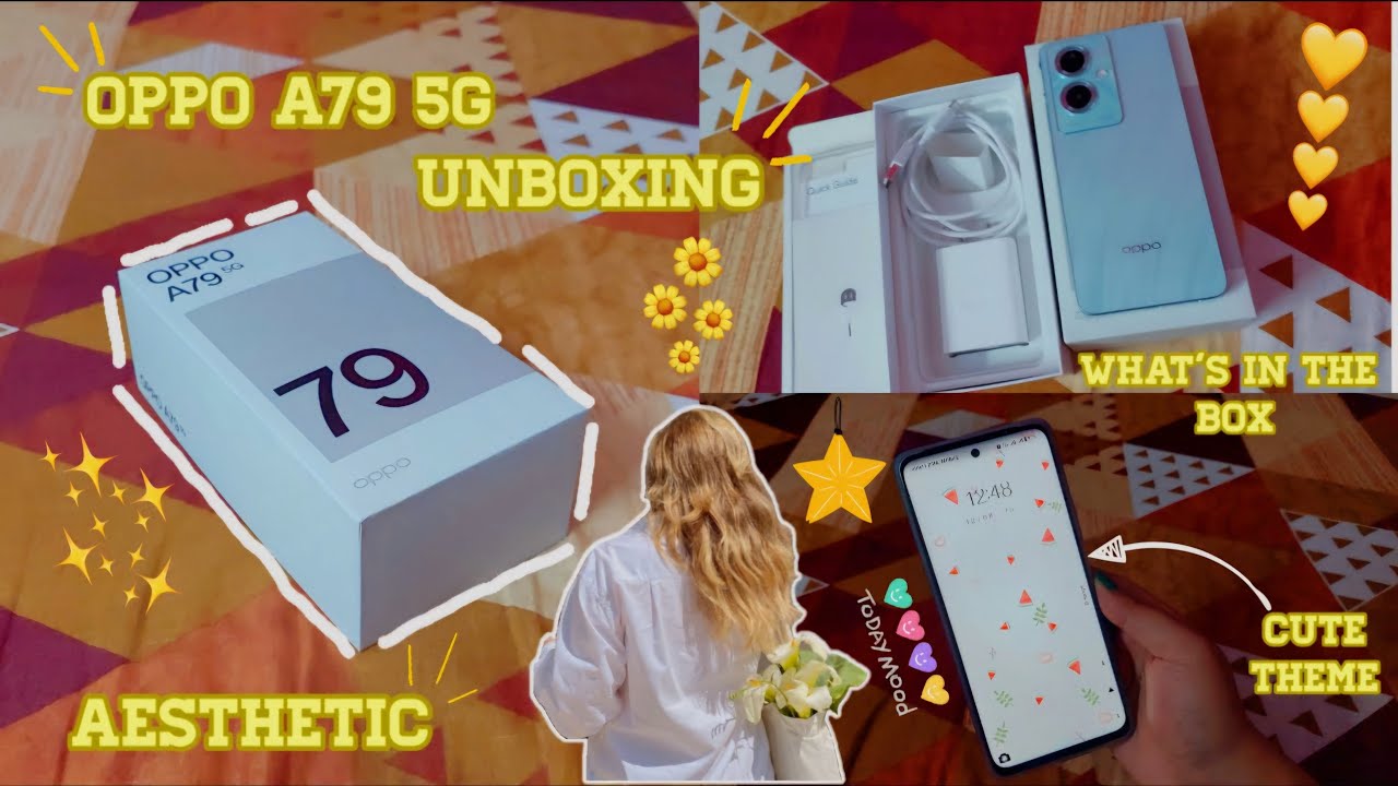 Oppo A79 5g unboxing aesthetic | Accessories + Customization🌷 - YouTube