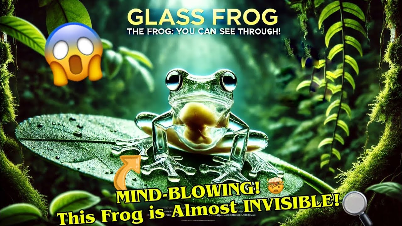 Nature’s Rarest: The Invisible Glass Frog – A Transparent Marvel! - YouTube