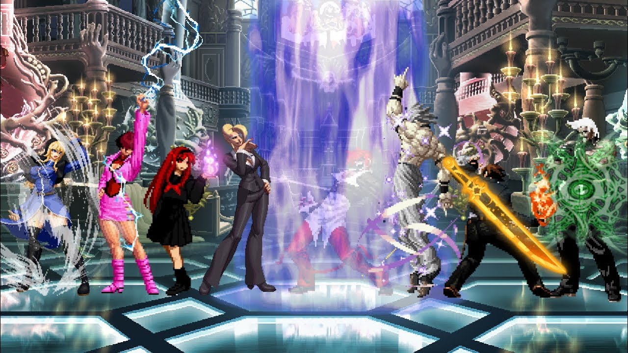 Cross Gato's Cutie Pies Team vs AET's Candy Boys Team | KOF MUGEN - YouTube