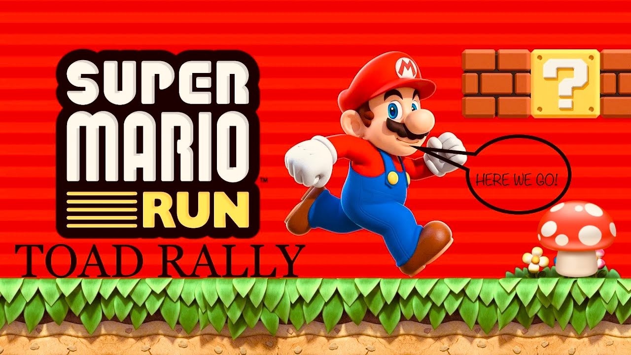 Mario run toad rally victory - YouTube