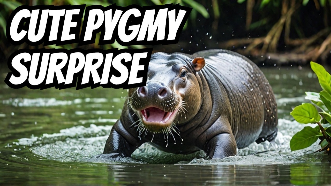 Adorable Pygmy Hippos: Guardians of Rainforest Biodiversity! - YouTube