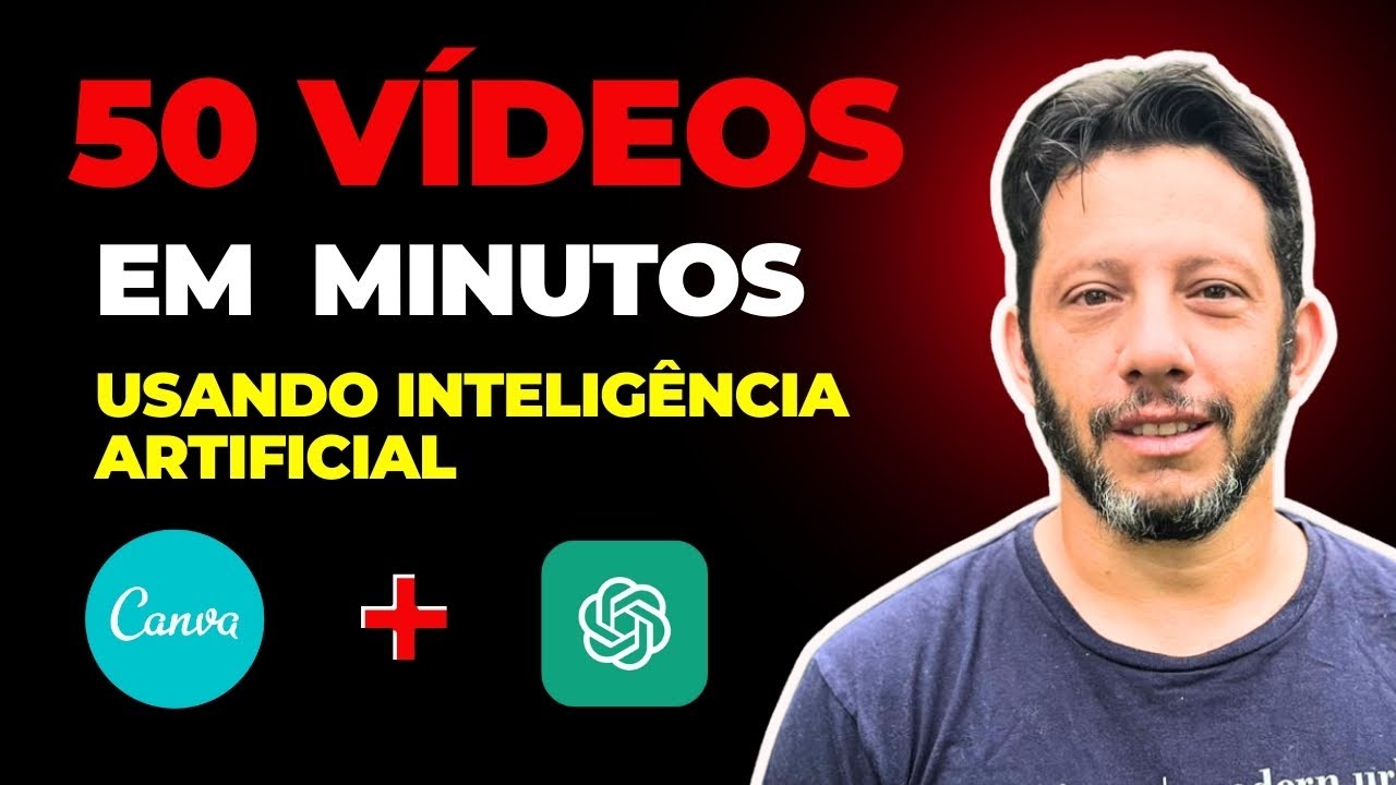Como criar 50 videos para tik tok com Inteligencia artificial do canva ...