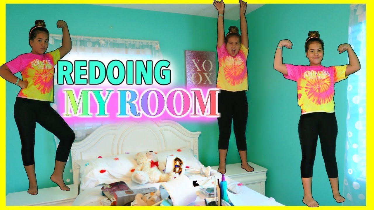 REDOING MY ROOM "UPDATE " SISTER FOREVER - YouTube