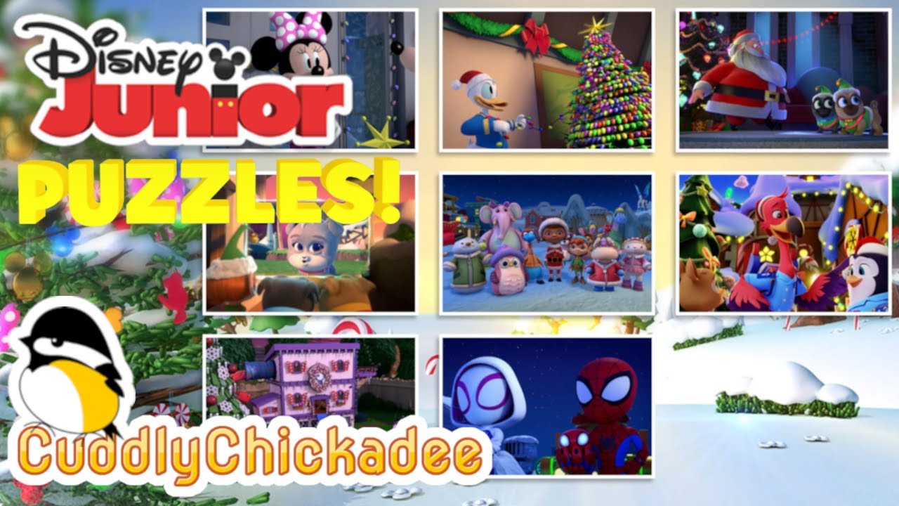Disney Junior Puzzles: Christmas Jigsaw Puzzles with Winning Tips ...