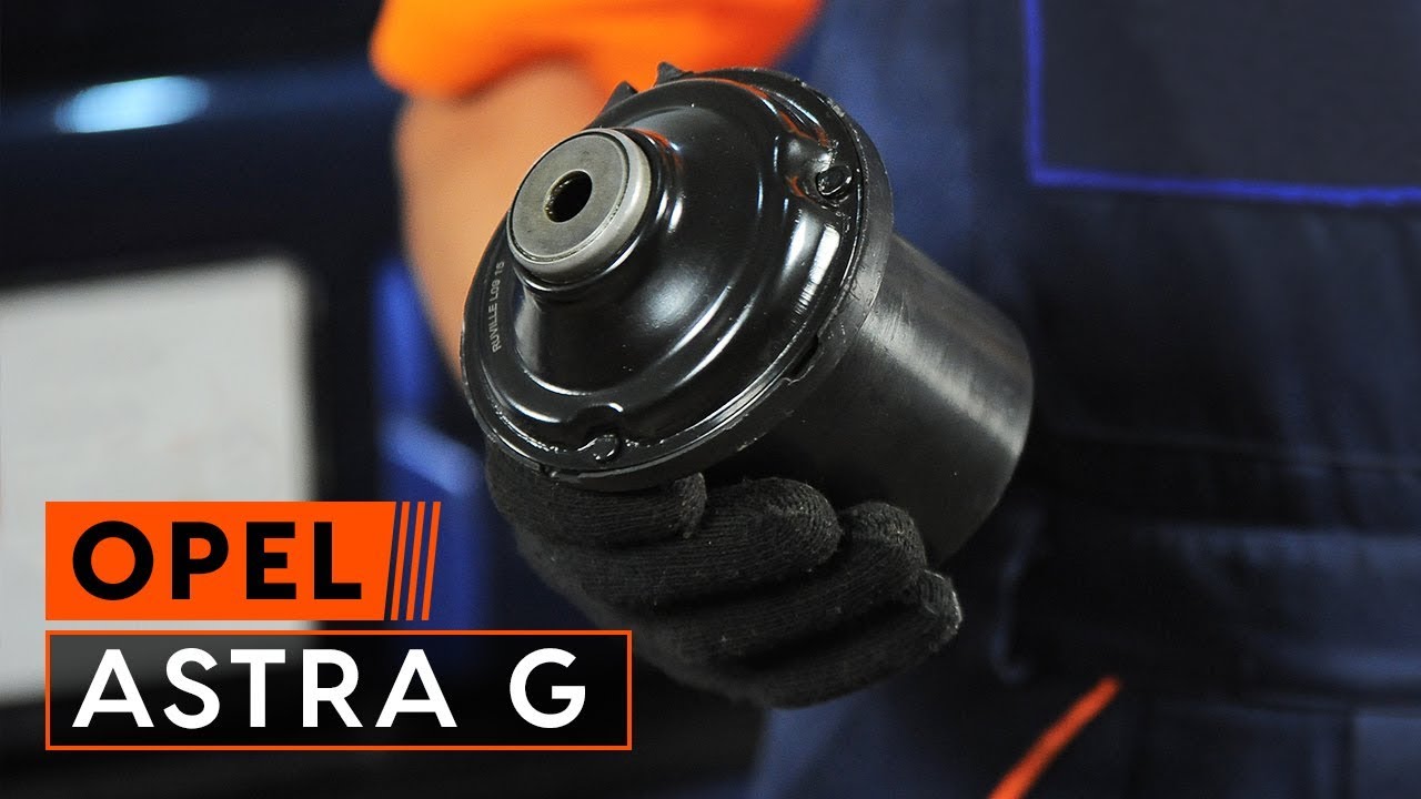Wie OPEL ASTRA G Domlager wechseln TUTORIAL | AUTODOC - YouTube