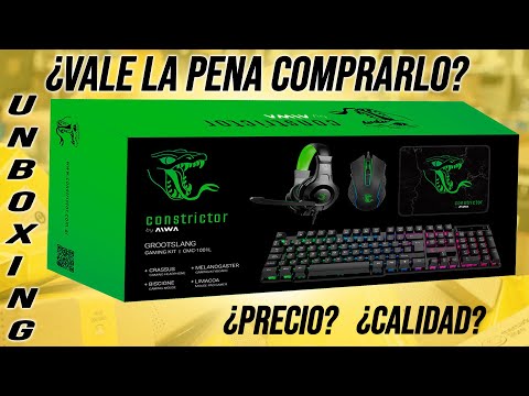 EL COMBO GAMER más BARATO de MERCADO LIBRE/ UNBOXING DE KIT GAMER CONSTRICTOR